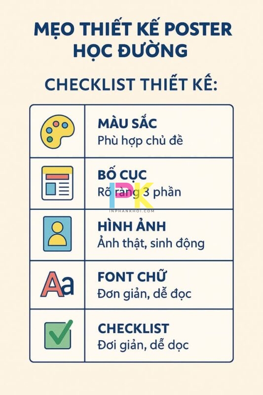Các mẫu poster đẹp cho trường học – Gợi ý thiết kế ấn tượng